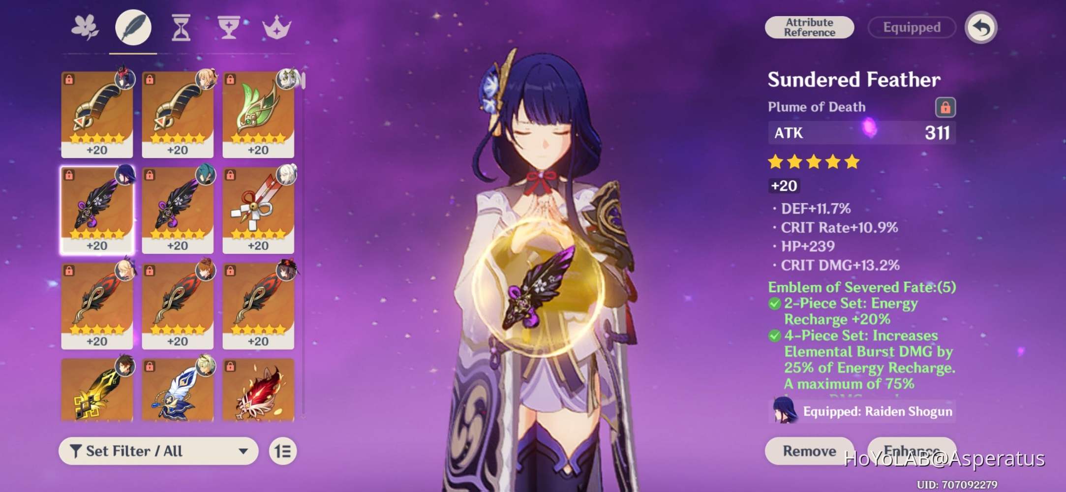 Raiden build Genshin Impact | HoYoLAB