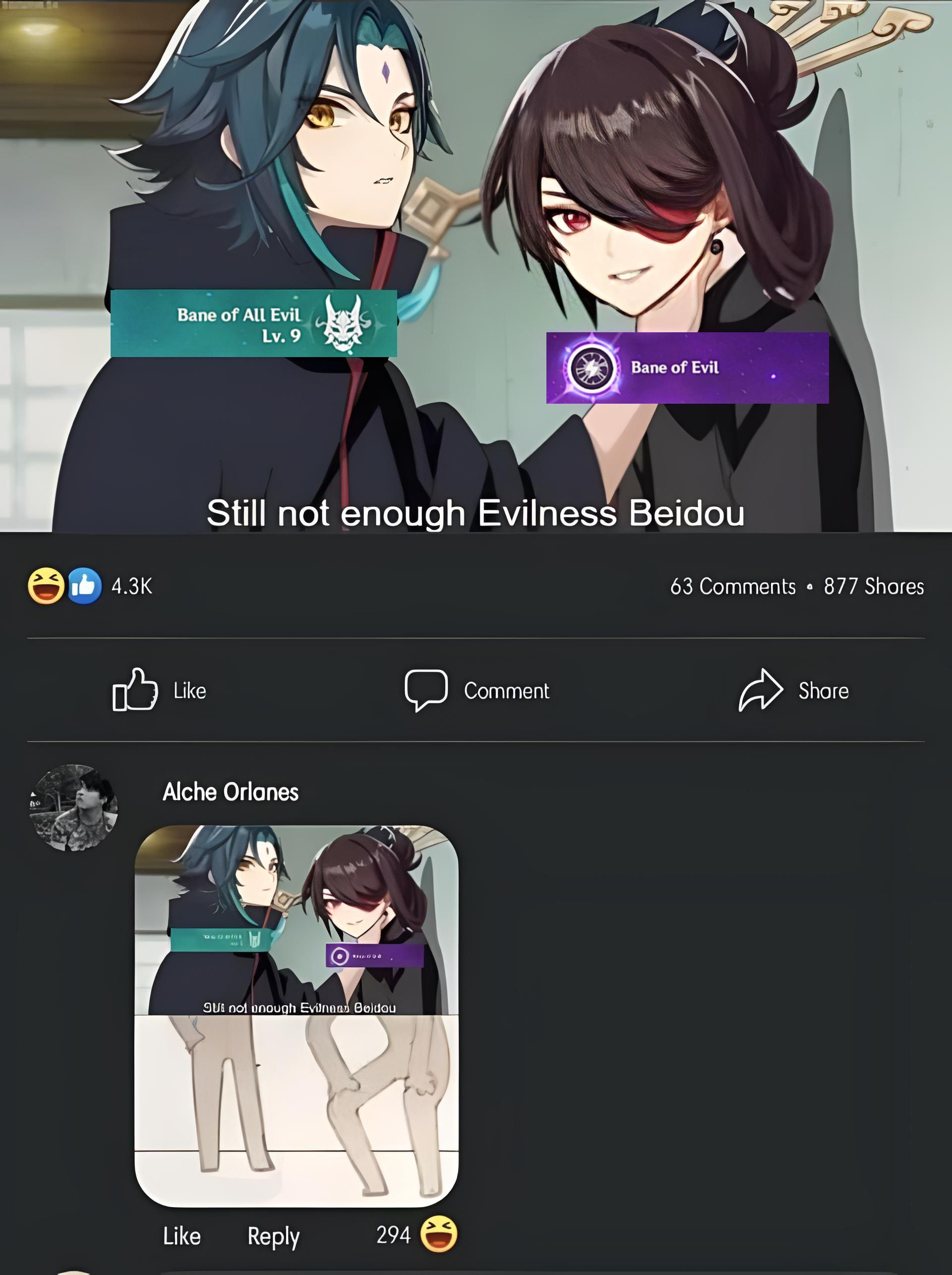 Sus Evil Genshin Impact | HoYoLAB