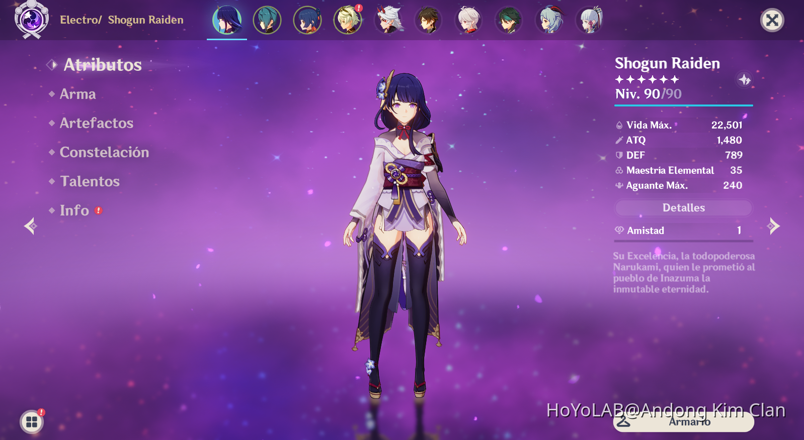 Raiden Shogun came home 💜 Genshin Impact | HoYoLAB