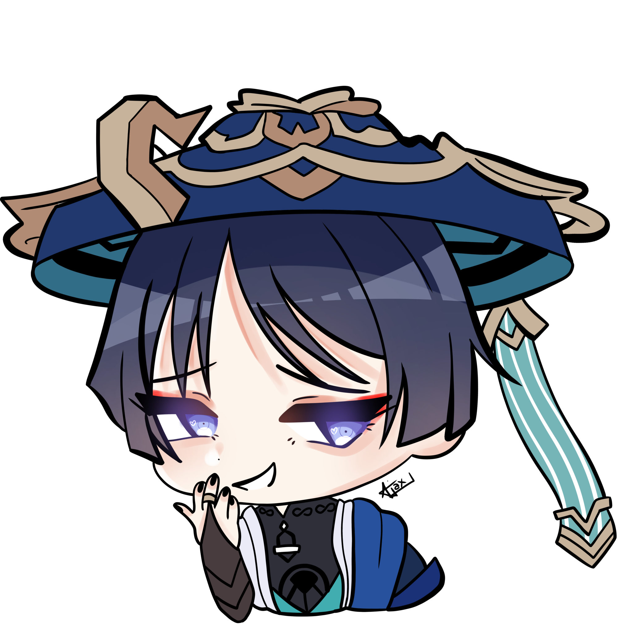 Smug Wanderer Emote! Genshin Impact | HoYoLAB