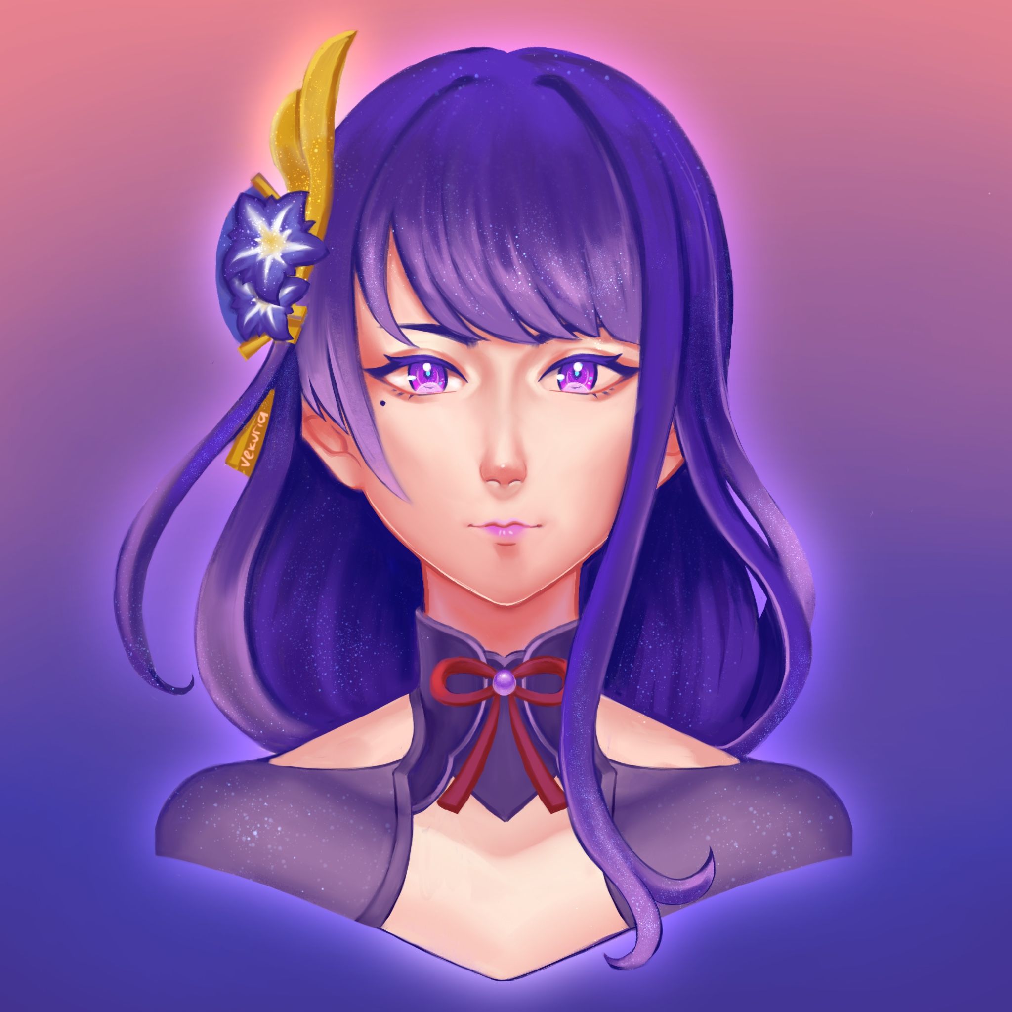 Portrait of Raiden Shogun. Genshin Impact | HoYoLAB