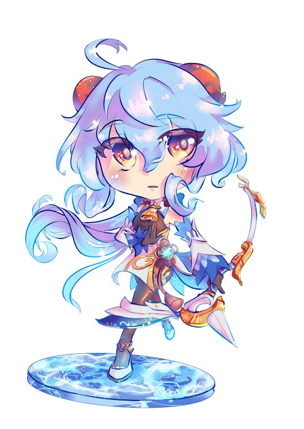 Chibi Ganyu Genshin Impact | HoYoLAB