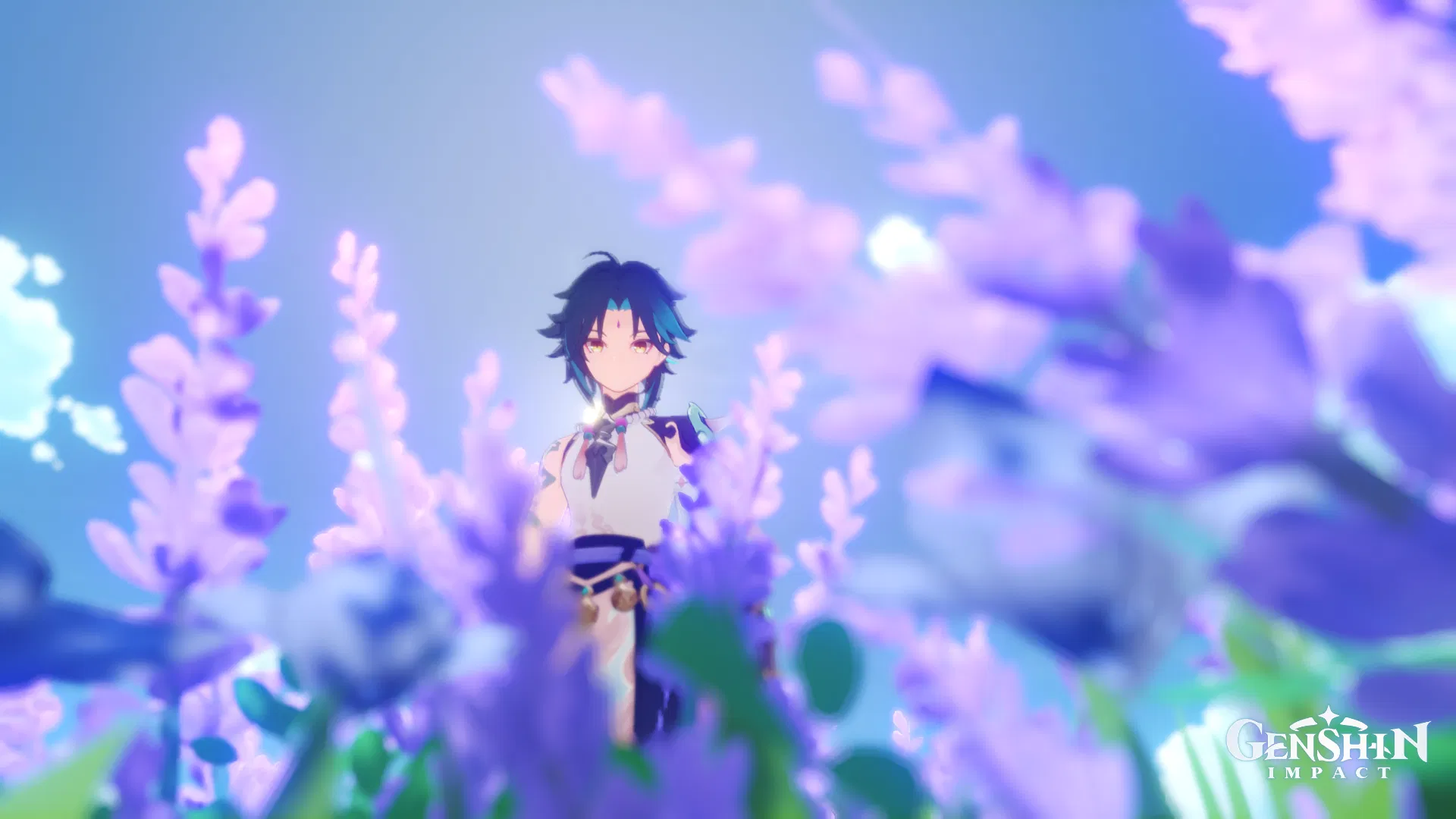 Xiao & Flowers Genshin Impact | HoYoLAB