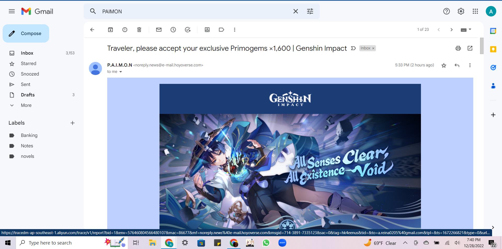 How to get the 1,600 primogems from email??? Genshin Impact | HoYoLAB