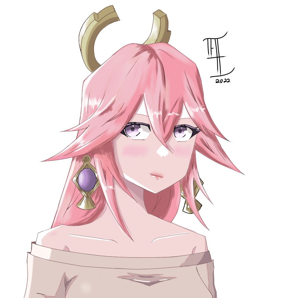 yae in civilian clothes Genshin Impact | HoYoLAB