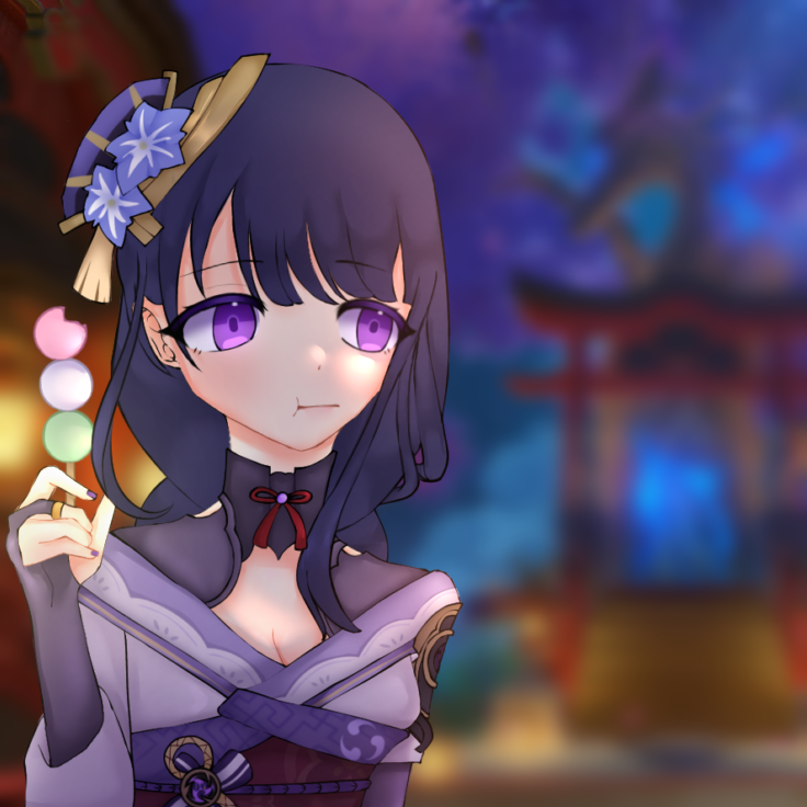 Raiden ei drawing Genshin Impact | HoYoLAB