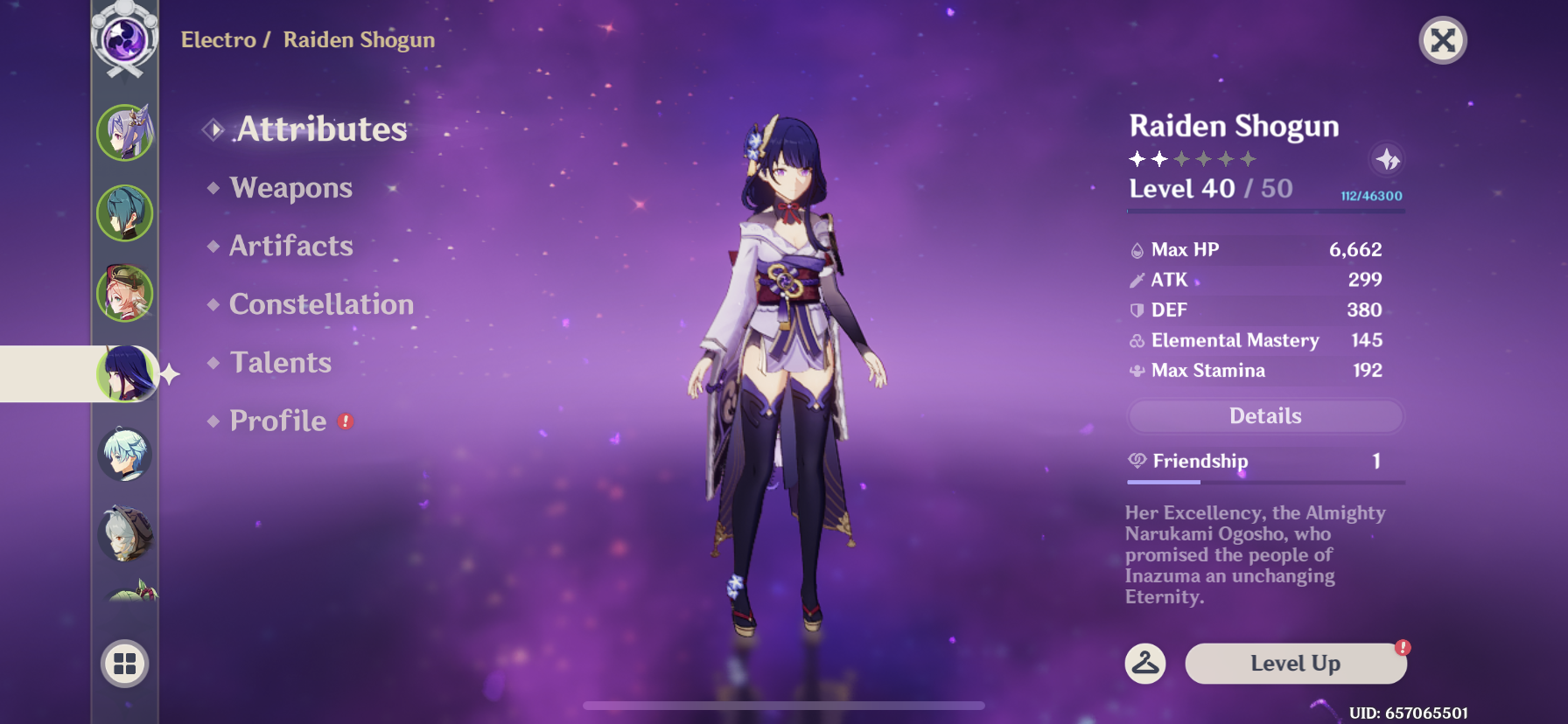 Raiden Shogun Genshin Impact | HoYoLAB