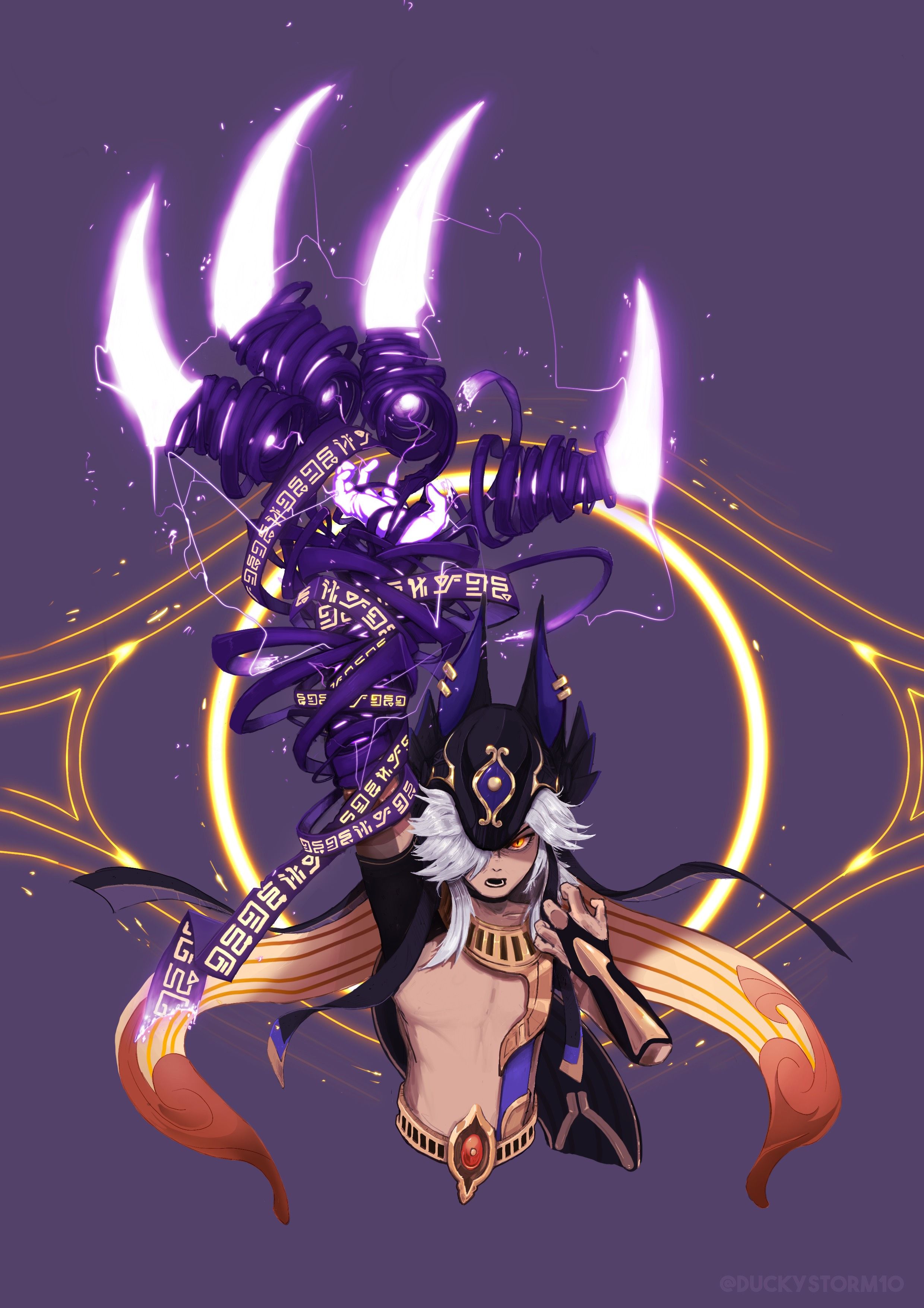 Cyno fanart i did a while back Genshin Impact | HoYoLAB