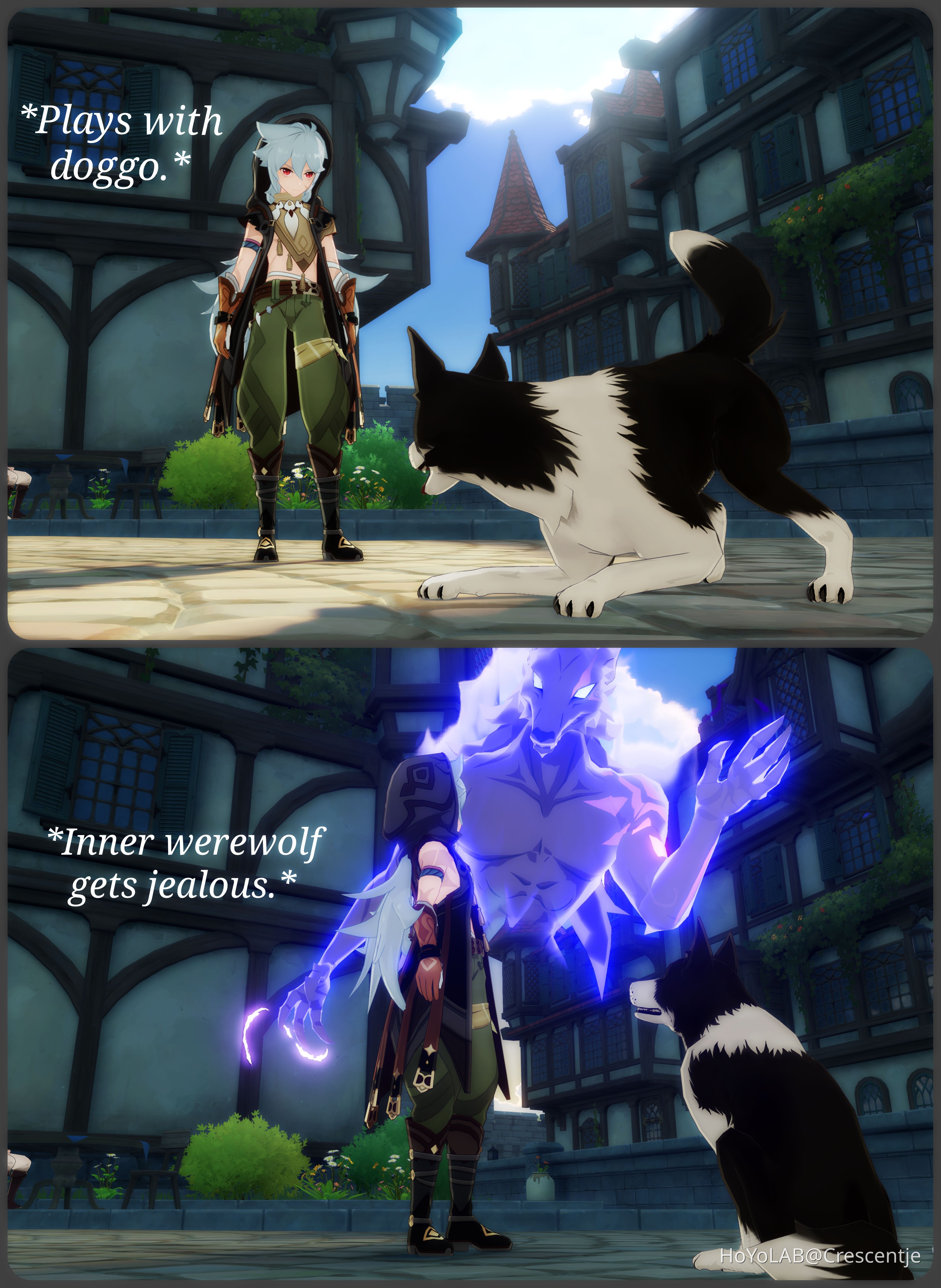 Razor's inner werewolf is jealous. Genshin Impact | HoYoLAB