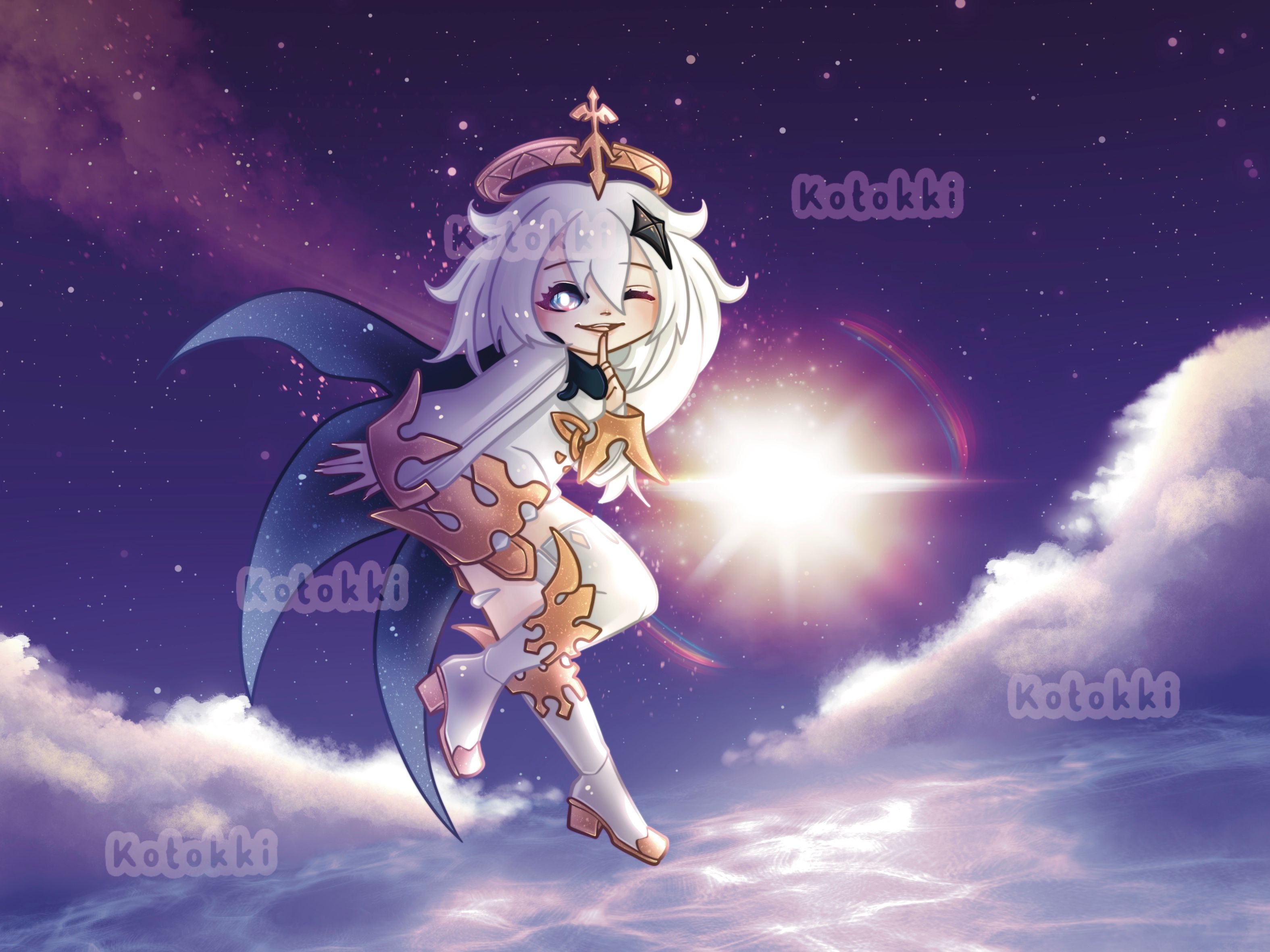 Paimon Fanart Genshin Impact | HoYoLAB