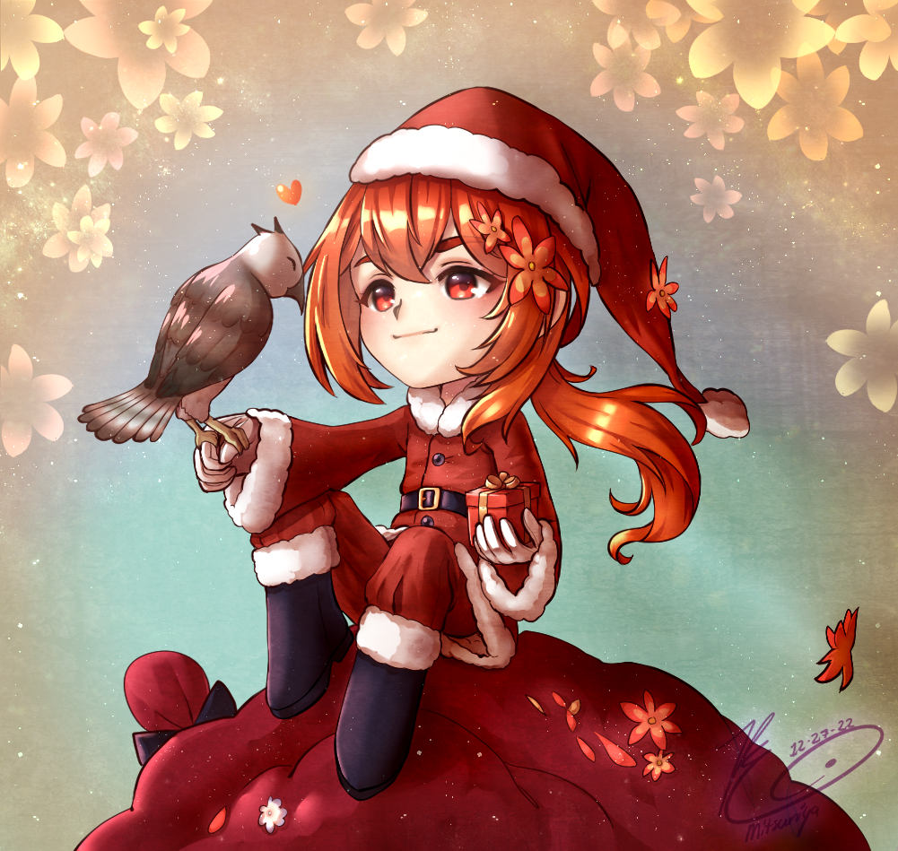 Chibi Diluc Santa Genshin Impact | HoYoLAB