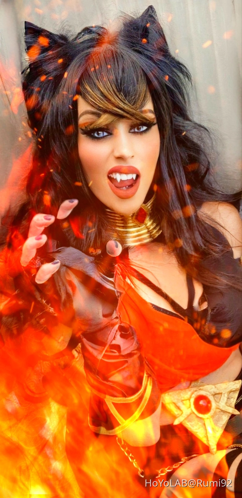 Dehya Cosplay || © rumi.92_ on Instagram Genshin Impact | HoYoLAB