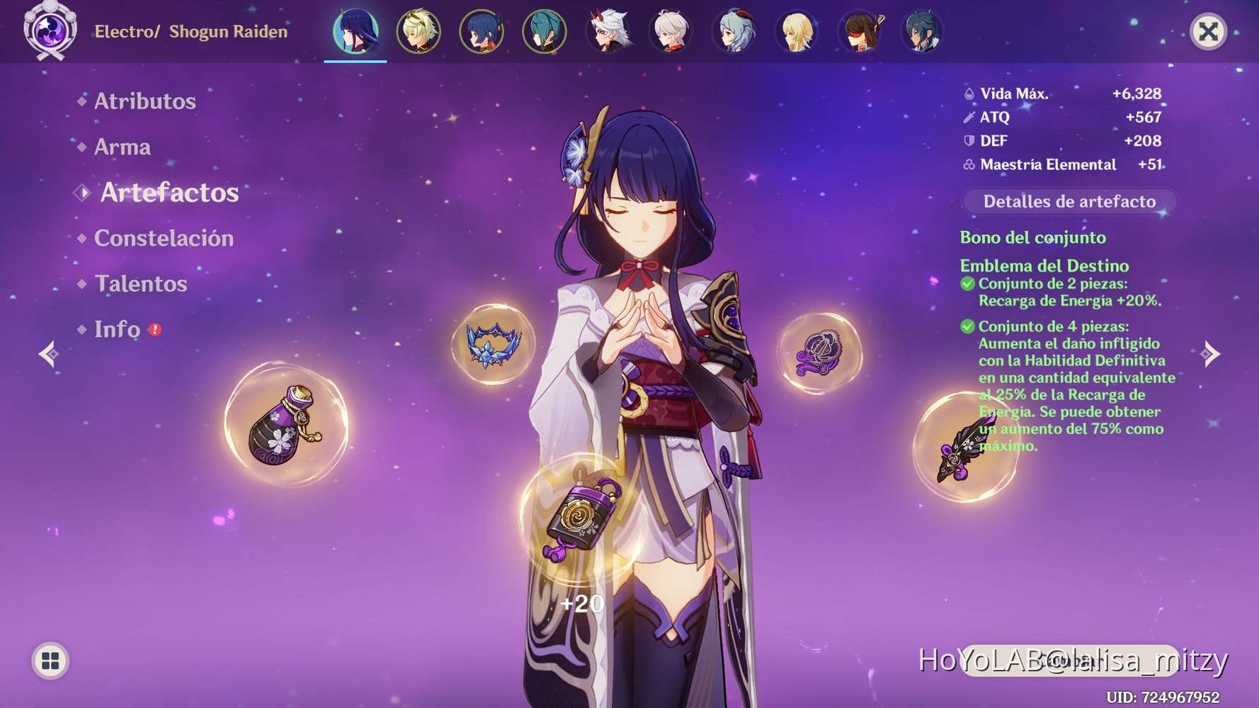 🍡Guía: Shogun Raiden BUILD (Shogun CRÍTICOS) (guía F2P)🍡 Genshin Impact ...