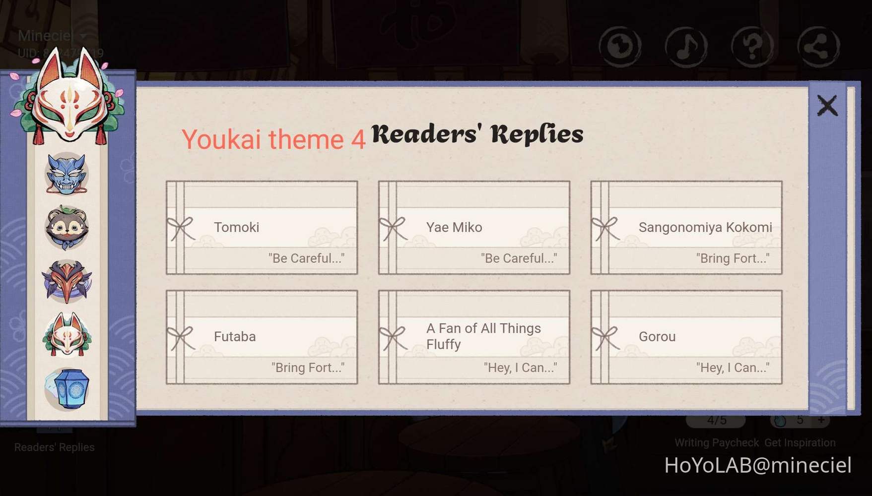 {Guide Web Event} - Reminder Tales of the Youkai Event Genshin Impact ...