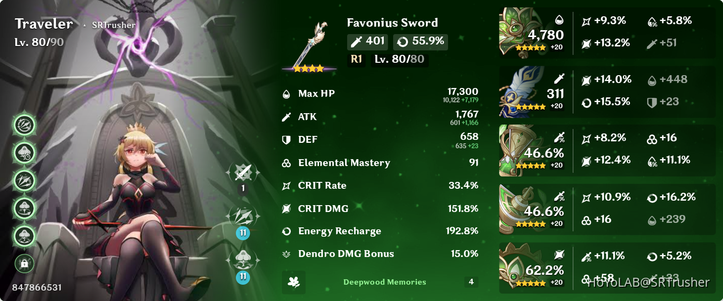 How's my lumine build Genshin Impact | HoYoLAB