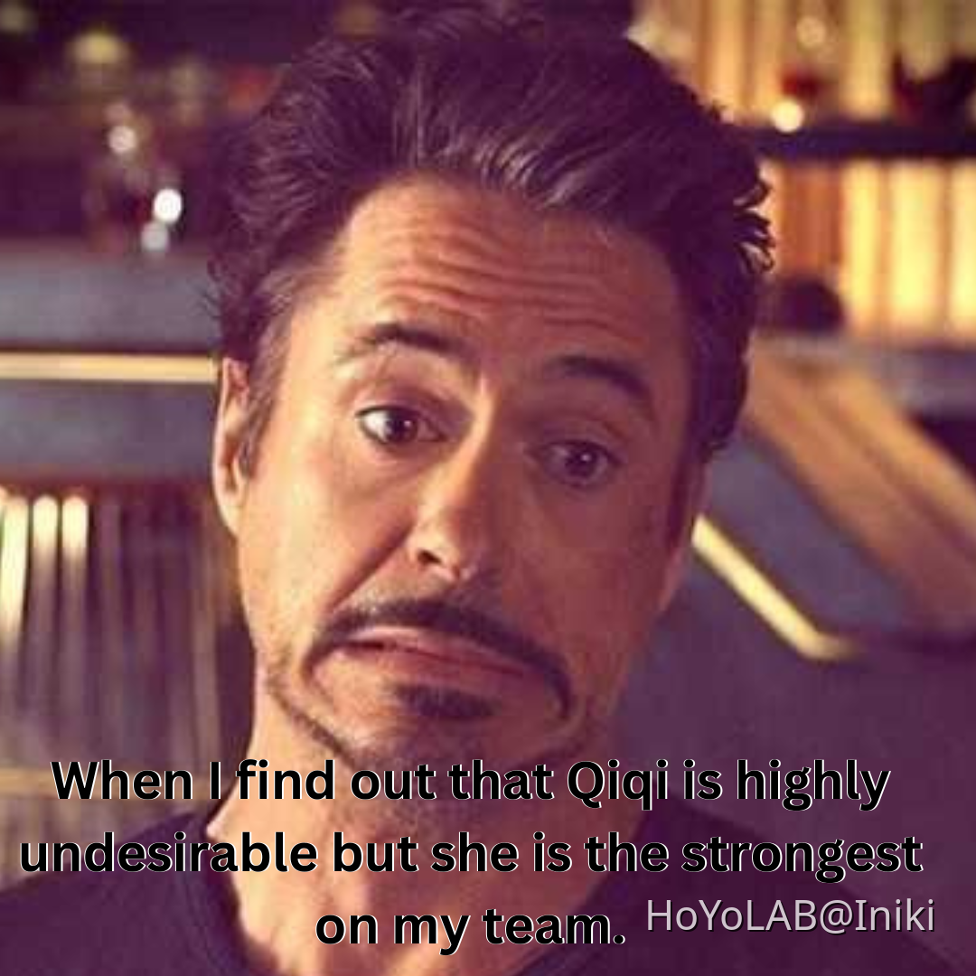 Literally me rn reading all the memes about pulling Qiqi. 😬🫣 Genshin ...