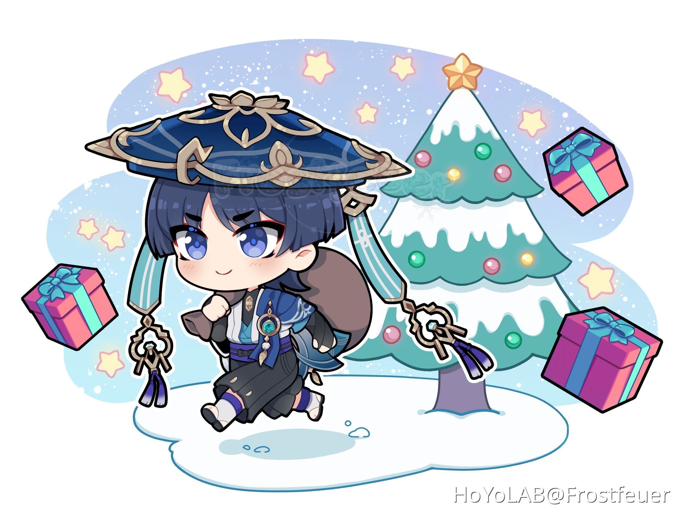 Christmas Wanderer Genshin Impact | HoYoLAB