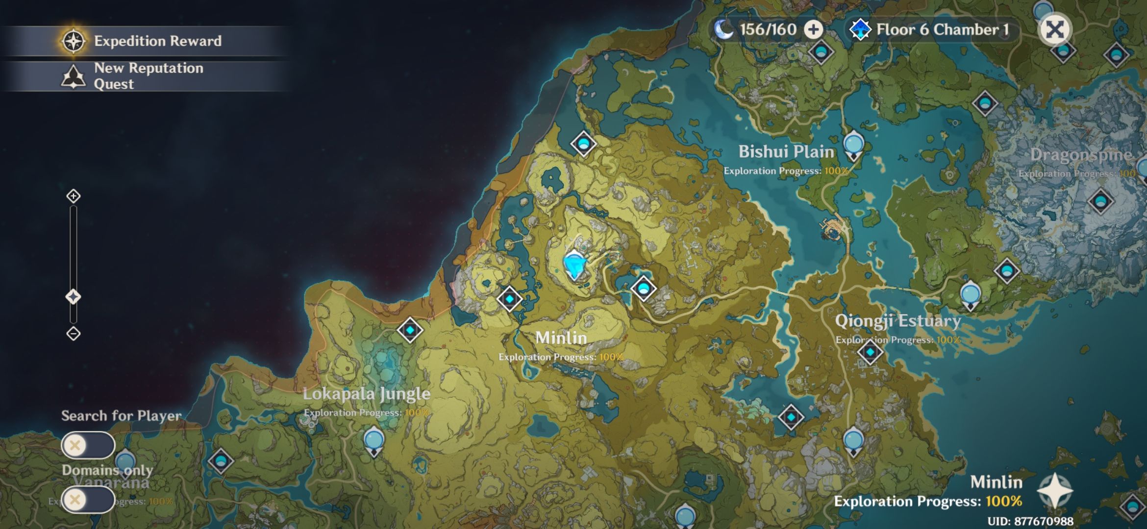 Day 22 - Minlin - Exploration Progress : 100 % 😍 Genshin Impact | HoYoLAB