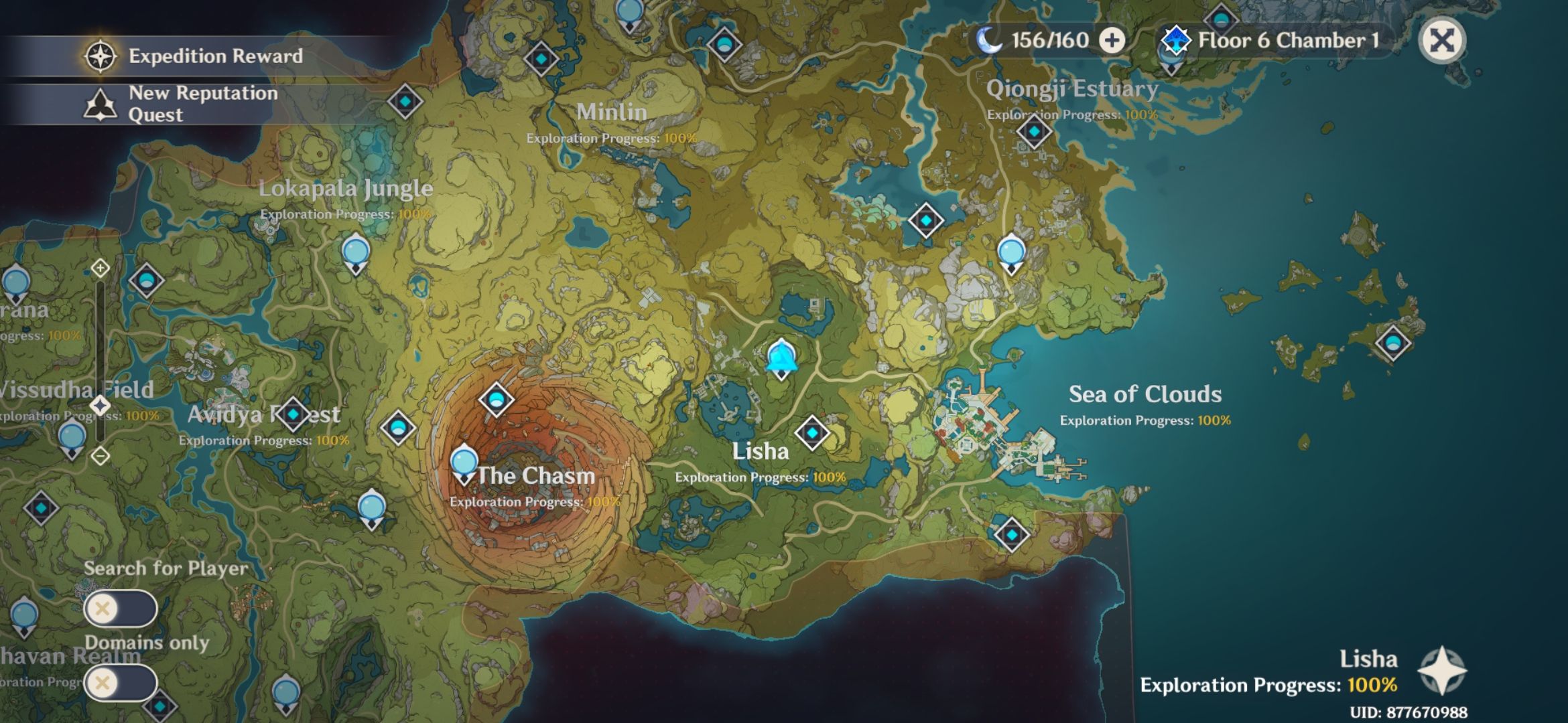 Day 20 - Lisha - Exploration Progress : 100 % 😍 Genshin Impact | HoYoLAB