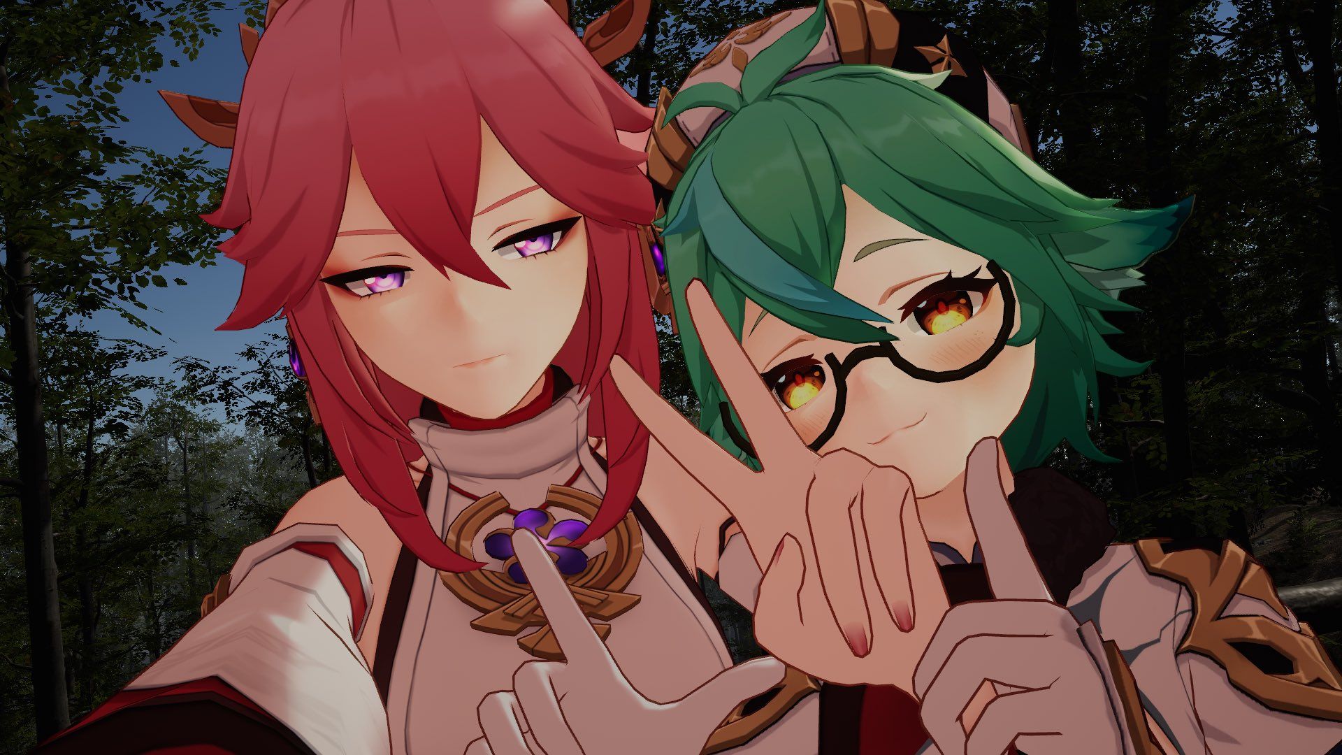 YAE MIKO VS SUCROSE! (Comment which one!!) Genshin Impact | HoYoLAB