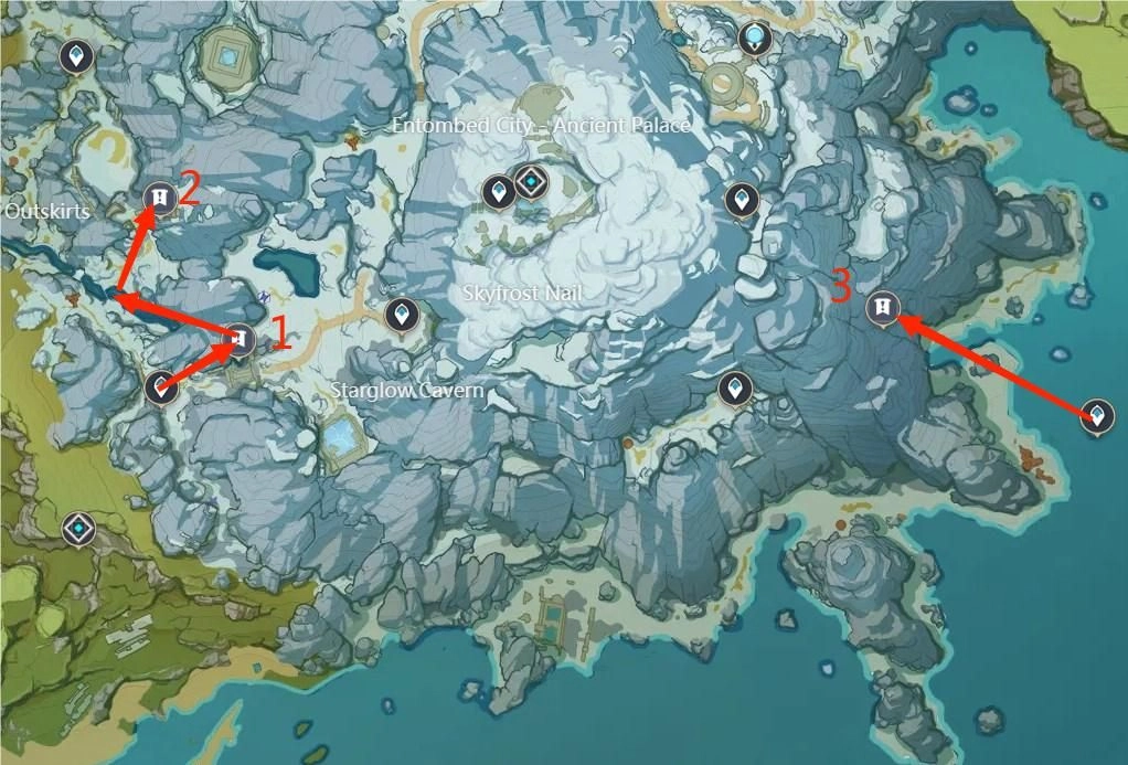 Hidden Quest Guide: [Ragged Records] at Dragonspine Genshin Impact ...