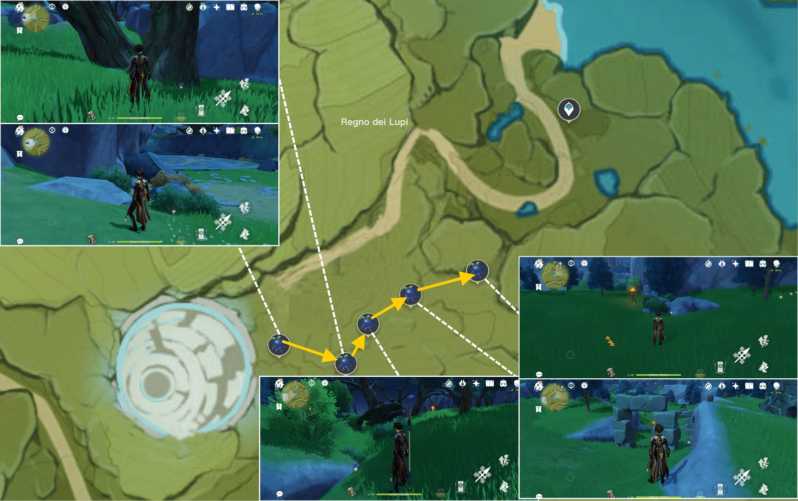 Strategia di raccolta Wolf hook desiderato dai nuovi giocatori Genshin ...