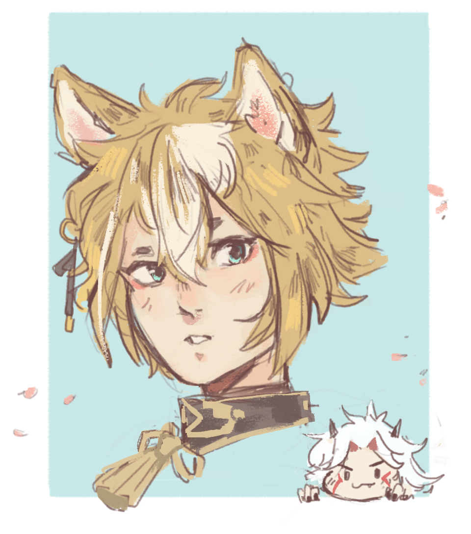 Gorou (and mini Itto) Genshin Impact | HoYoLAB