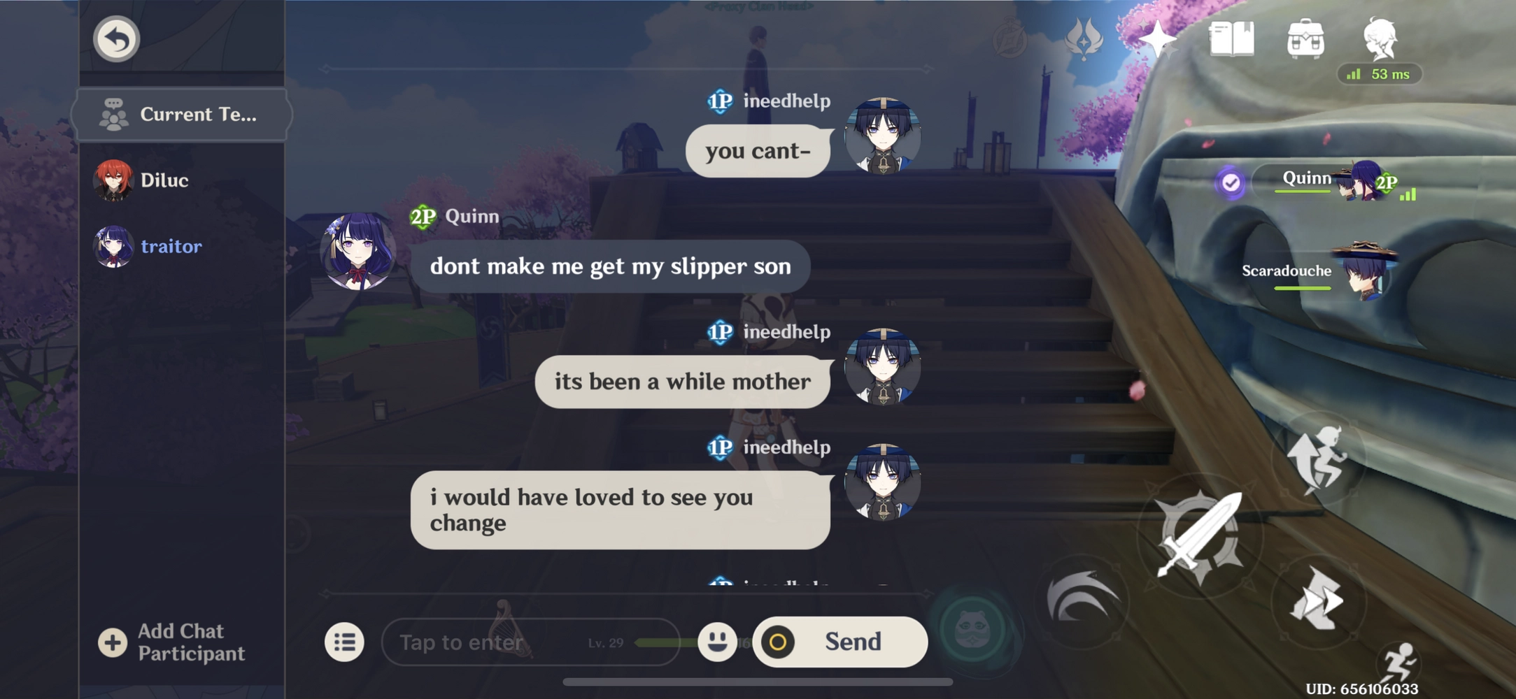 lmao look at this scara and raiden co op i had today😭 Genshin Impact ...