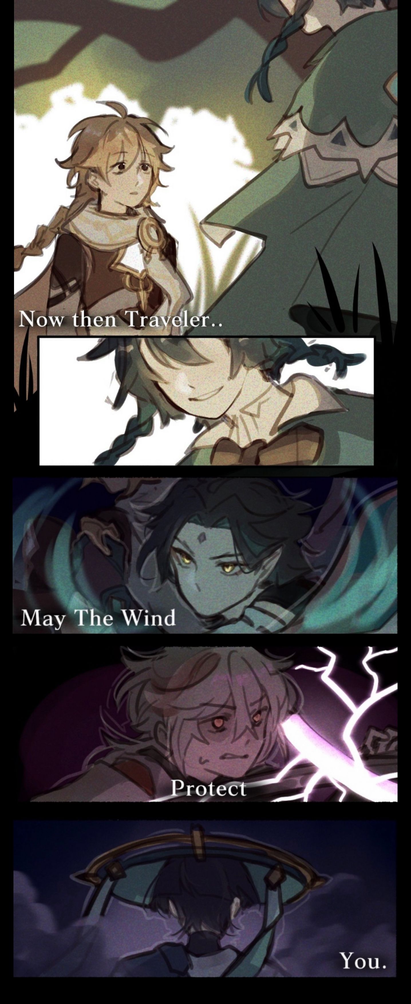 May the wind protect you Genshin Impact | HoYoLAB