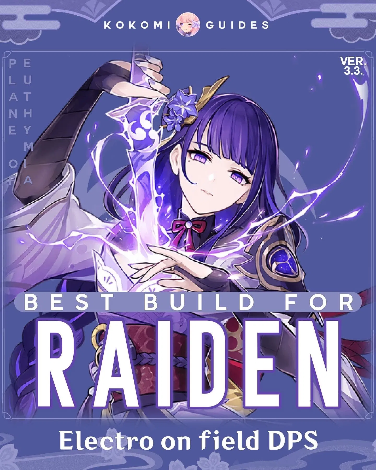 [3.3 Guide] Raiden Shogun build ⏳ (Electro On-Field DPS, Battery ...