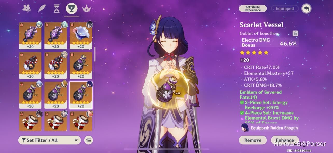 Emblem with Electro dmg bonus ! Genshin Impact | HoYoLAB