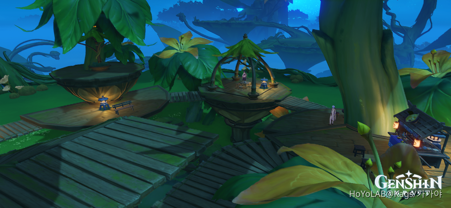 Sumeru Serenitea Pot: Treehouse Tropics. Genshin Impact | HoYoLAB