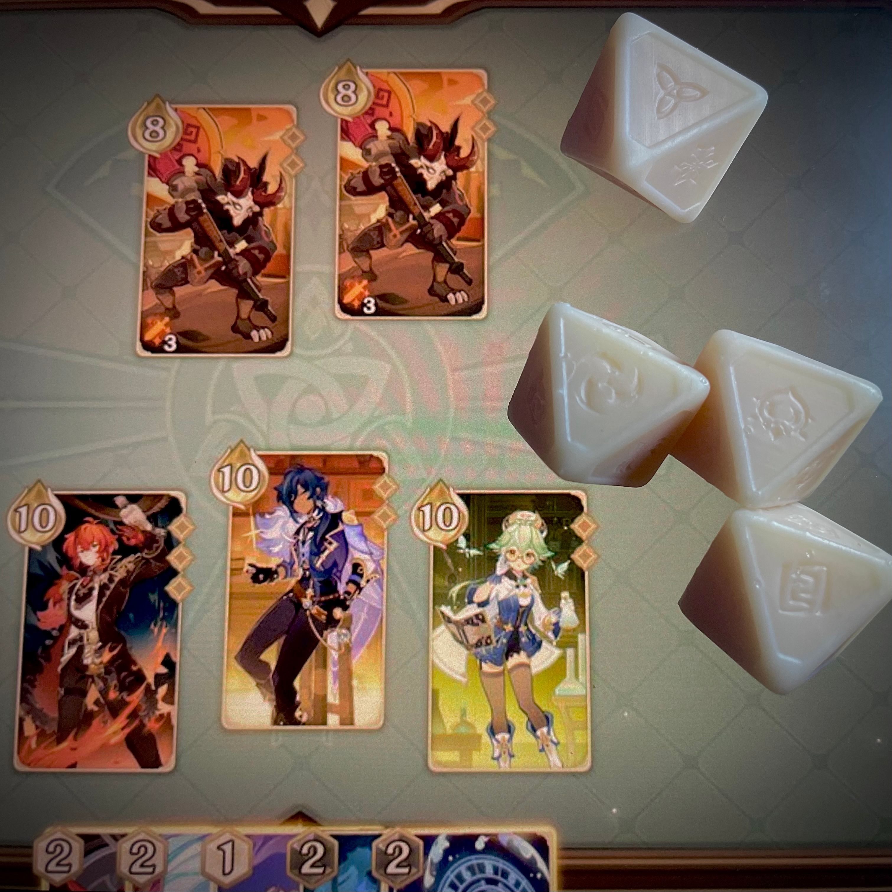 Part3 - 3d printed TCG dice #HoYoFair2023 Genshin Impact | HoYoLAB
