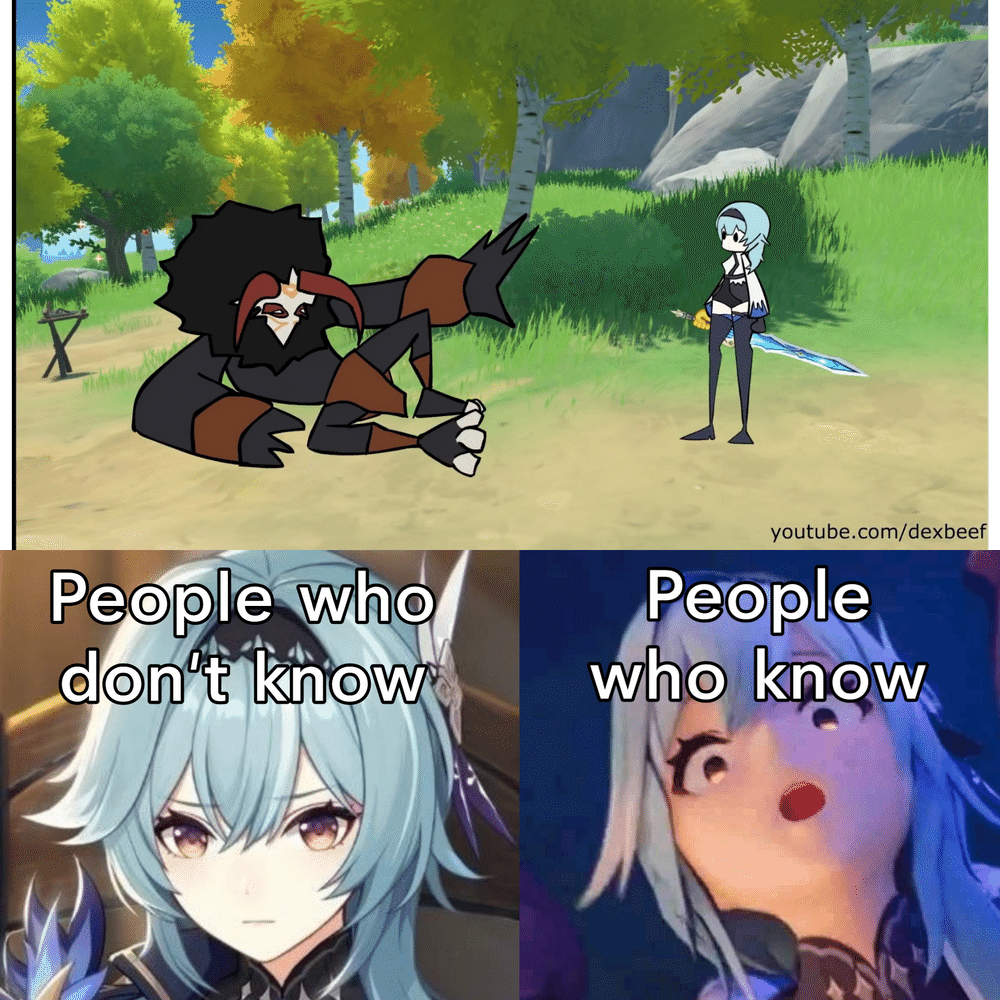 Eula's memes Genshin Impact | HoYoLAB