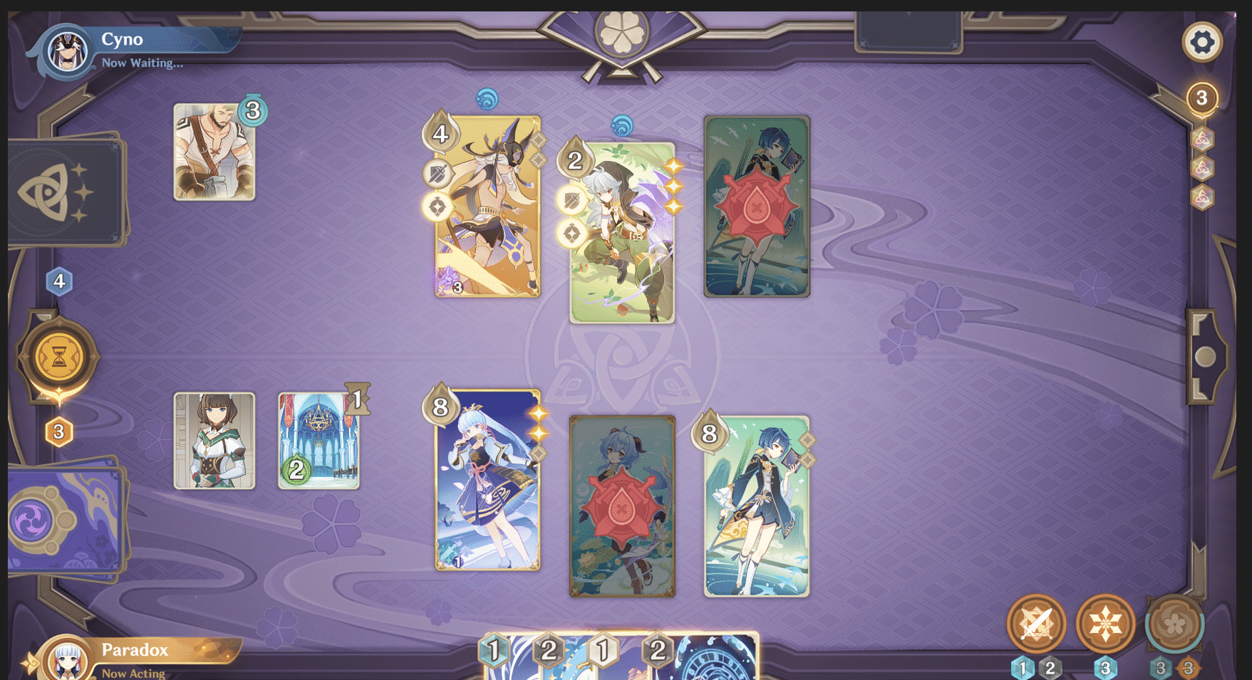 Genius invocation TCG tavern quest challenge tips Cyno Genshin Impact ...