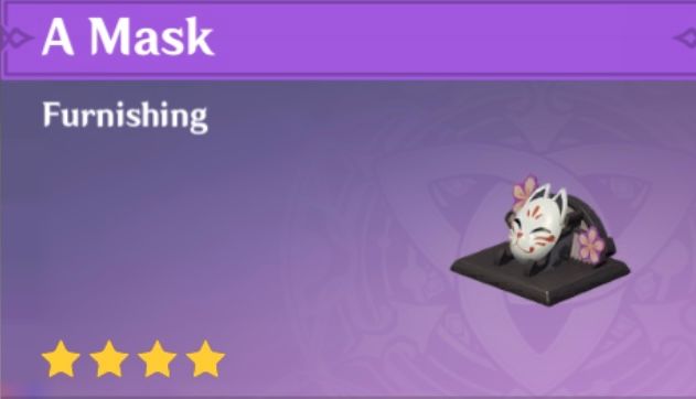 I found a Mask! Genshin Impact | HoYoLAB