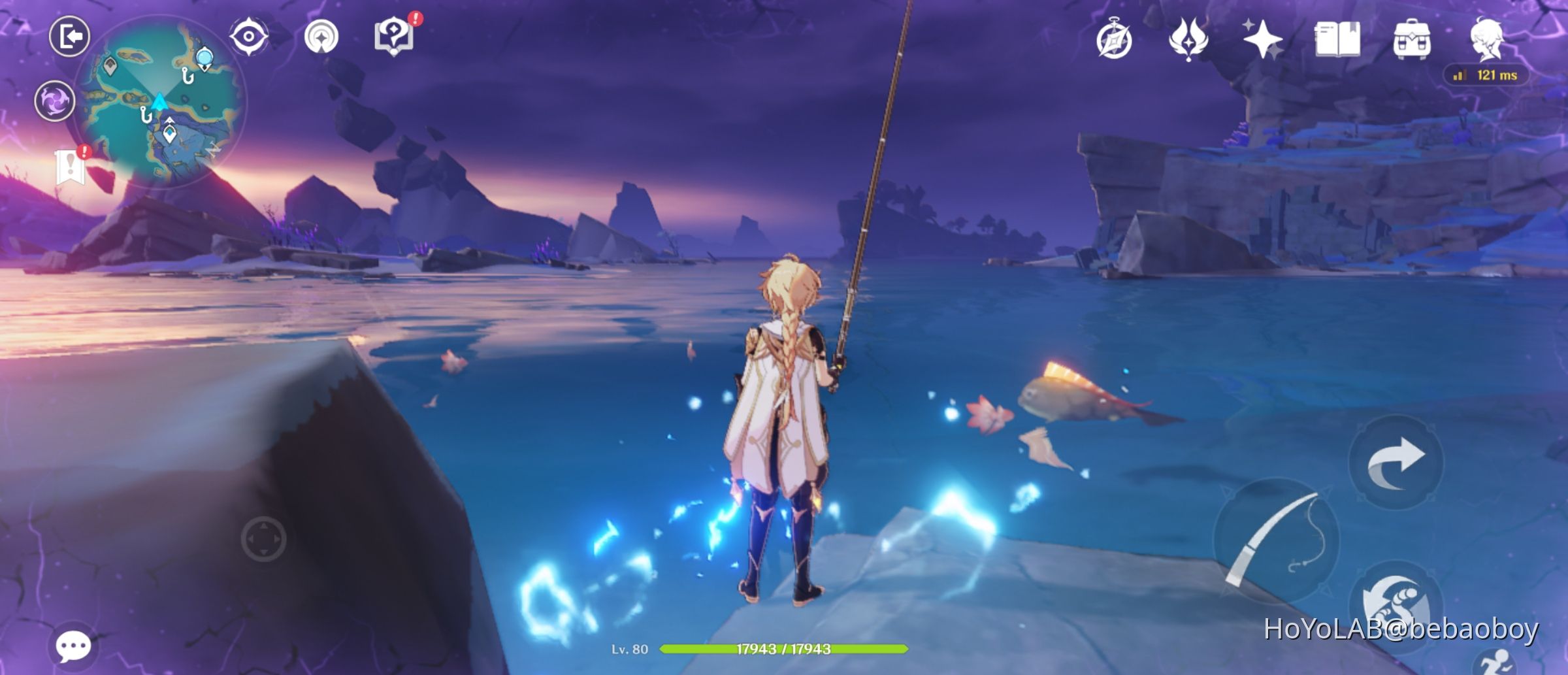 raiden cannot strike me when im fishing :) Genshin Impact | HoYoLAB