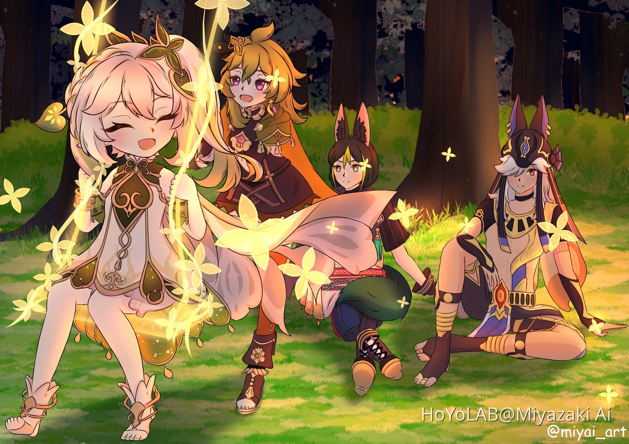 My best fan arts this 2022! Genshin Impact | HoYoLAB