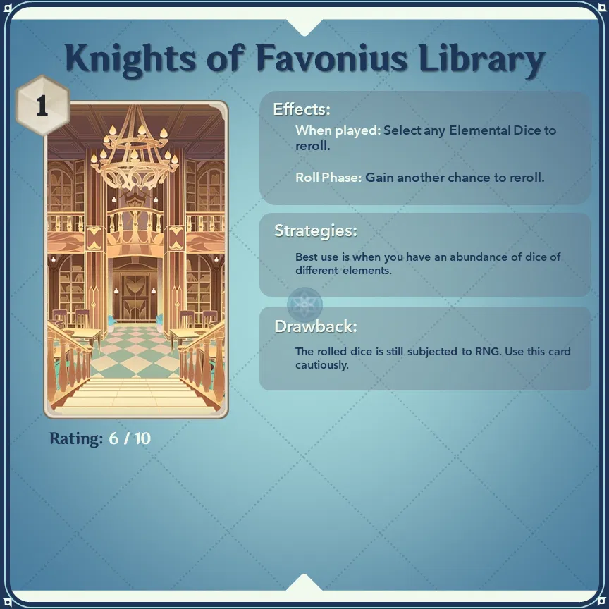 Genius Invocation TCG | Support Card Guide: Ranking, Description ...