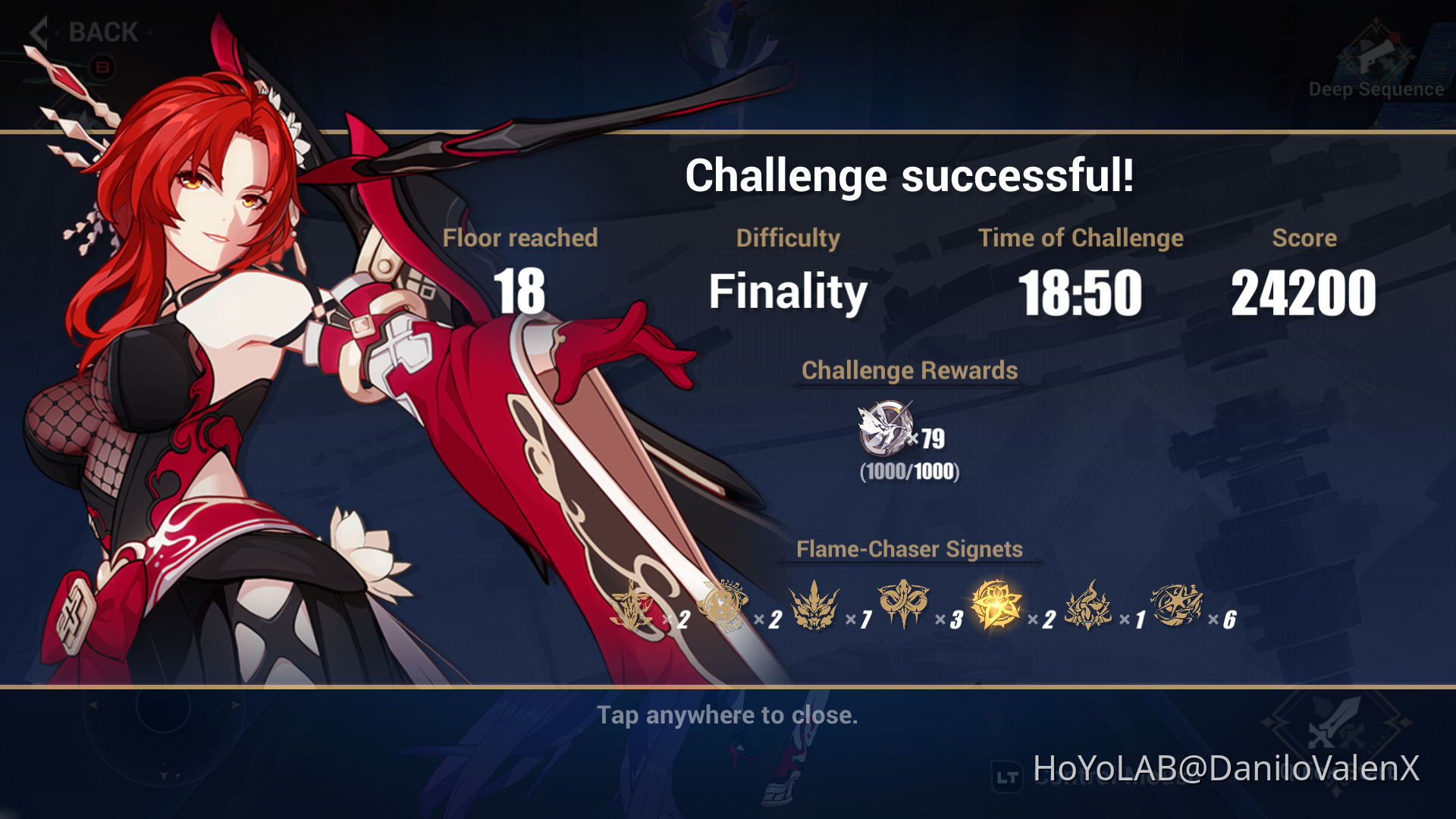 Deep Sequence - Finality | Vermilion Knight: Eclipse Honkai Impact 3rd ...