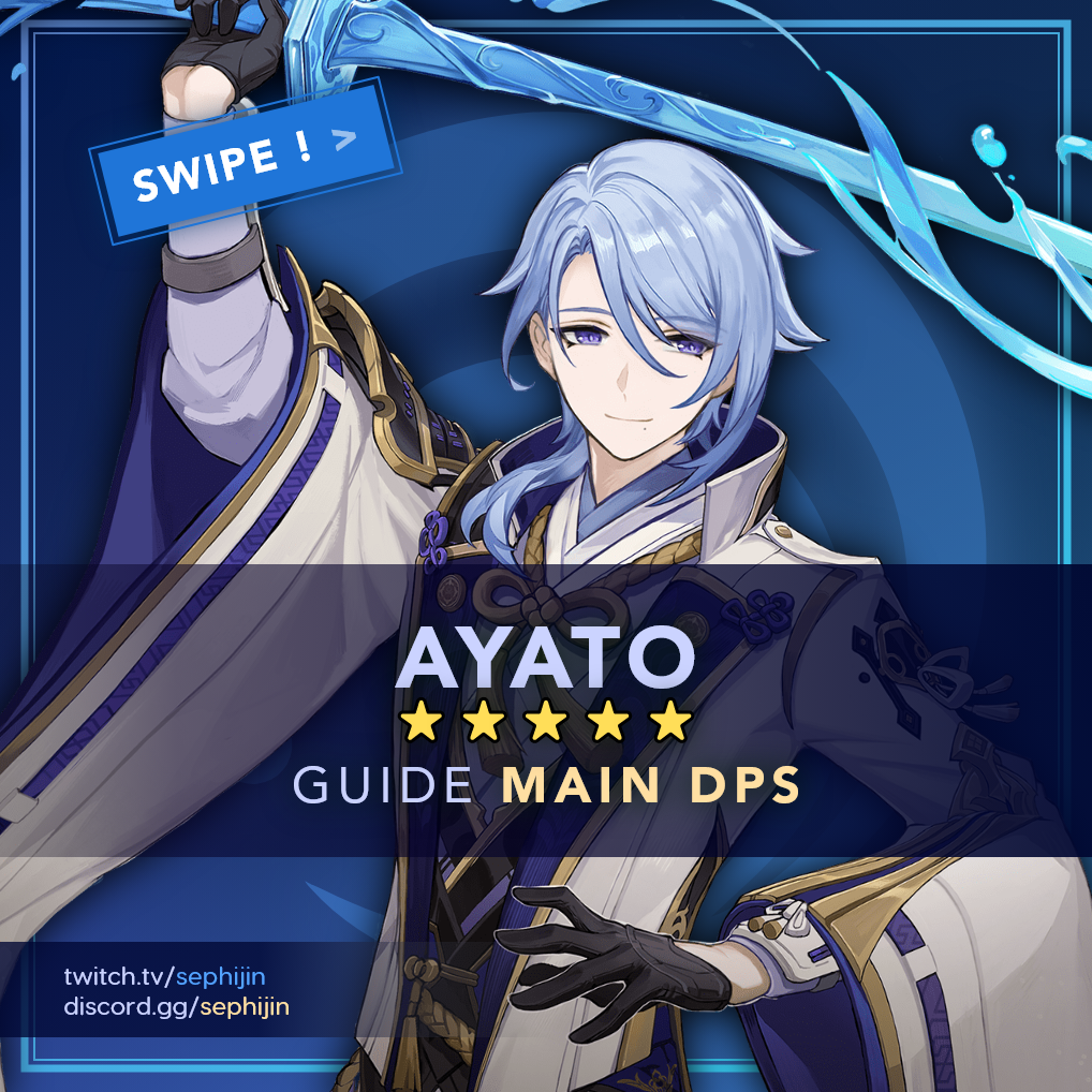 [Guide v3.3] Ayato main DPS Genshin Impact | HoYoLAB