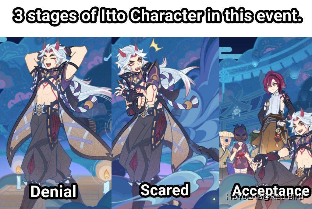 Itto being Itto himself. Genshin Impact | HoYoLAB