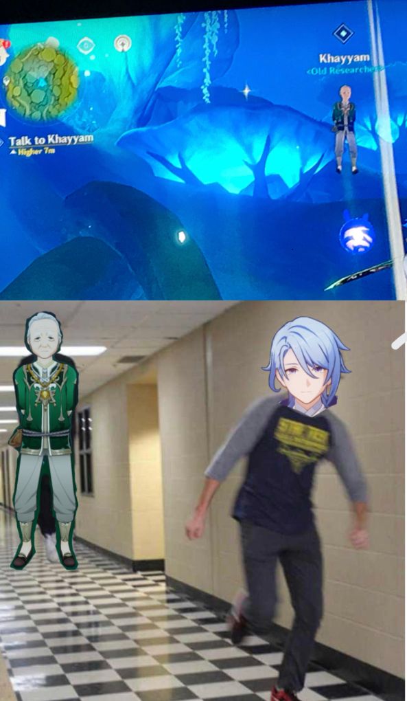 Khayyam stands above all mortals Genshin Impact | HoYoLAB