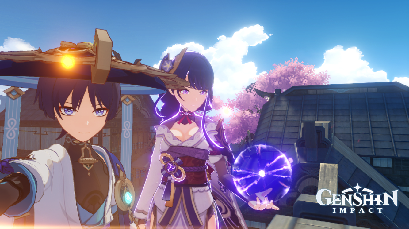 Hangin with friends as raiden! Genshin Impact | HoYoLAB