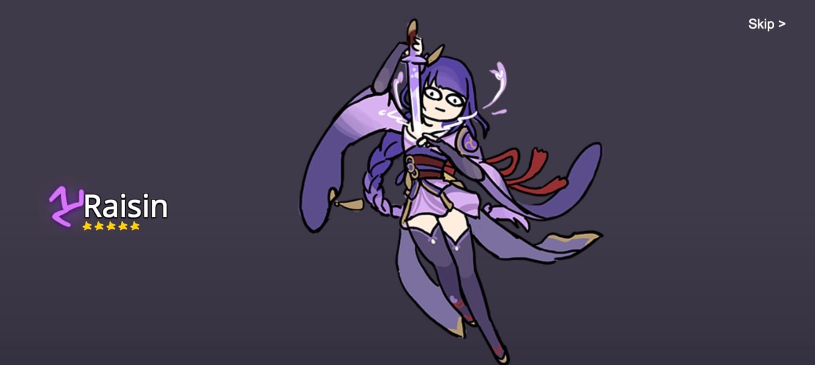 I pulled on Raisin's banner Genshin Impact | HoYoLAB