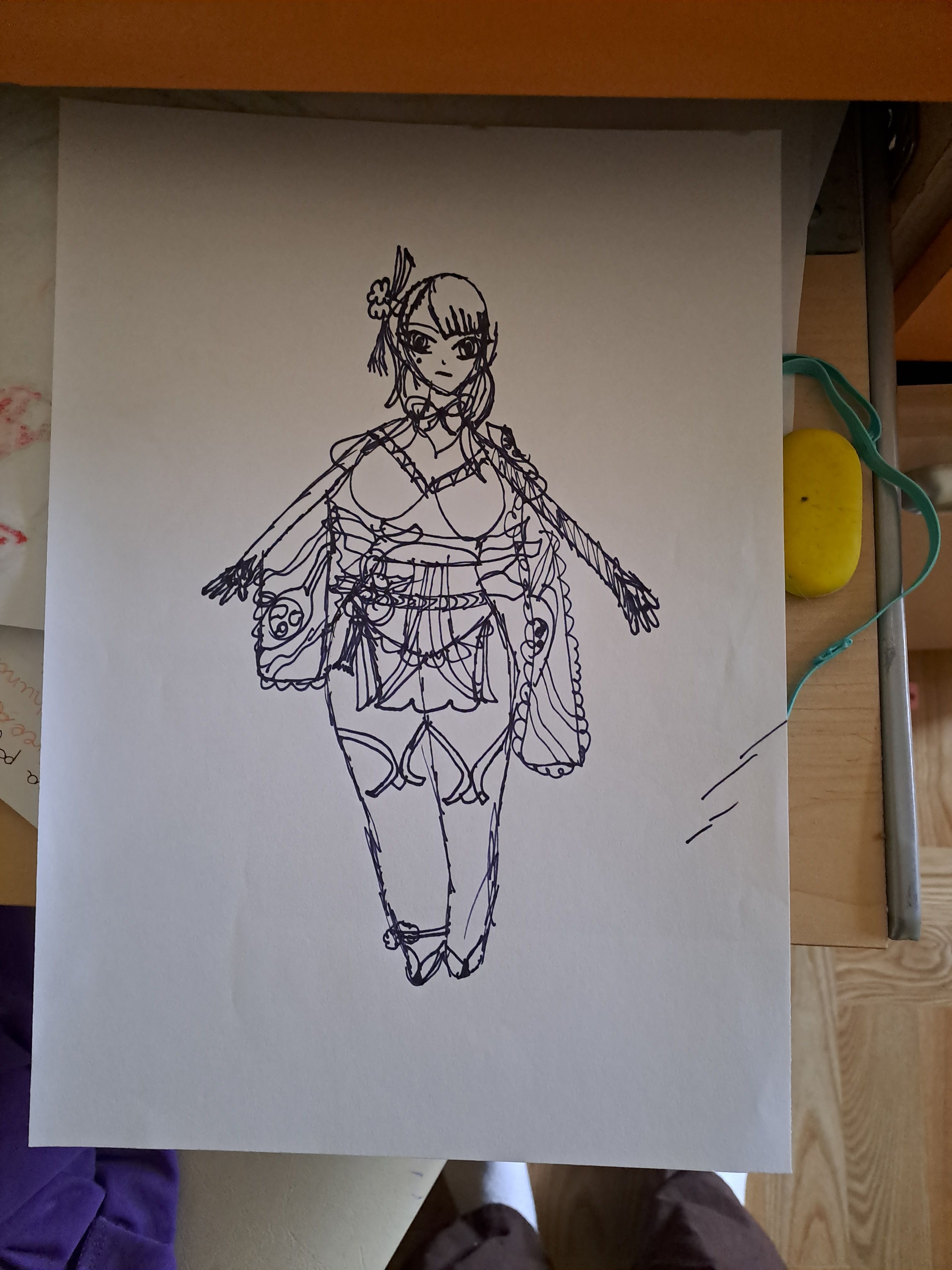 My drawing Raiden shogun Genshin Impact | HoYoLAB