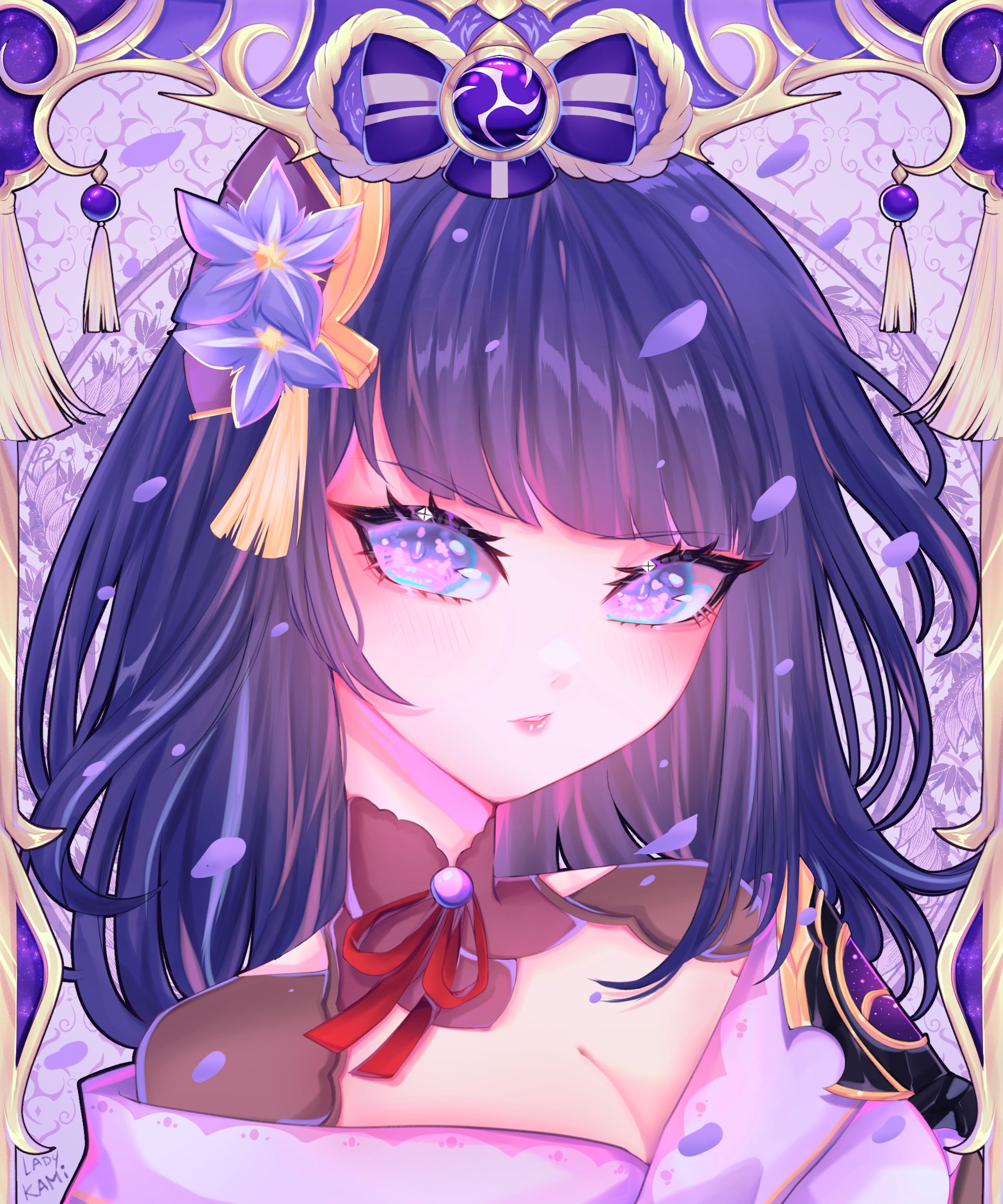 shogun raiden fanart Genshin Impact | HoYoLAB