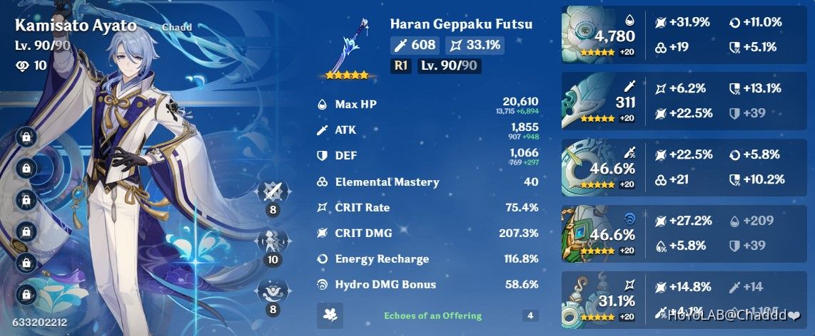 W build? Genshin Impact | HoYoLAB