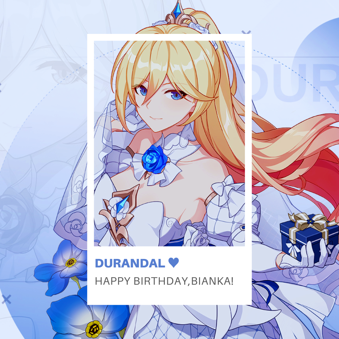Happy birthday, beautiful ♥ Honkai Impact 3rd | HoYoLAB