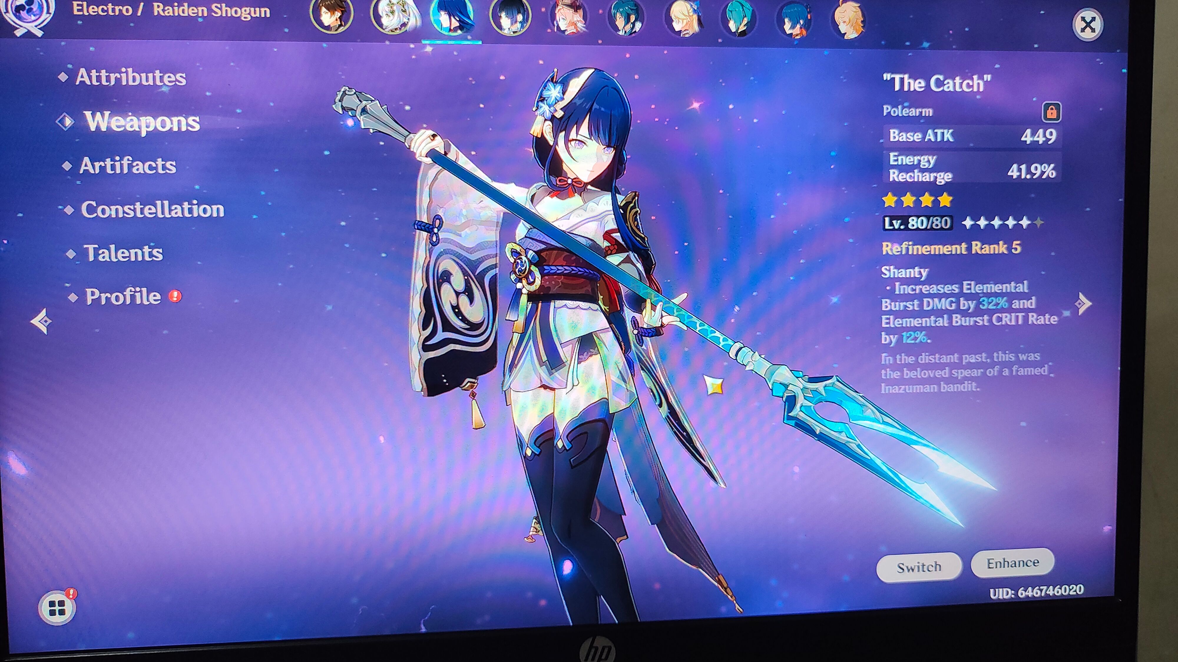 After one second of getting Raiden Genshin Impact | HoYoLAB